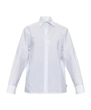 MAISON MARGIELA Vertical Stripe Buttoned Shirt