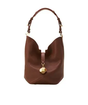 LANVIN Leather Bucket Bag - Brown
