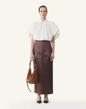 LANVIN Leather Bucket Bag