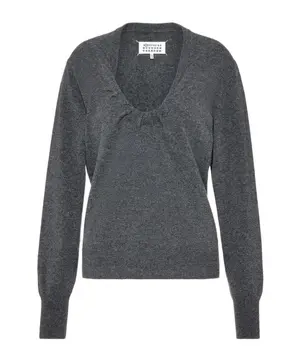MAISON MARGIELA Twisted Knit Crewneck Sweater