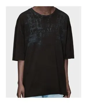 MAISON MARGIELA Logo-print Oversized T-shirt