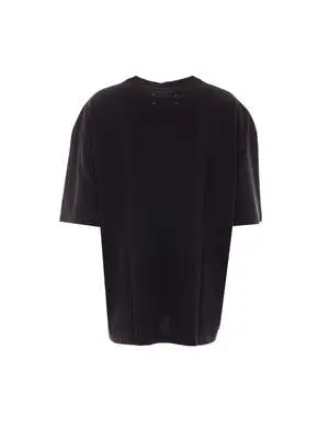 MAISON MARGIELA Oversized Numeric Logo T-shirt - Black