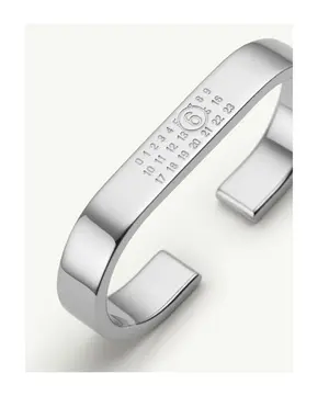 MAISON MARGIELA Palladium Double Numeric Ring