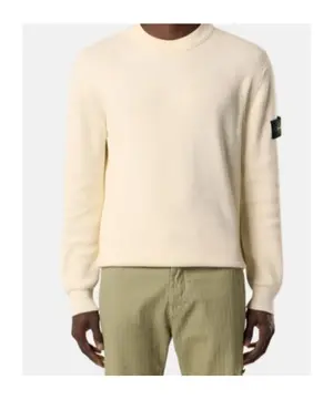 Stone Island Long-sleeve Crew-neck Knit Top