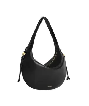 COCCINELLE Zip Shoulder Bag - Black