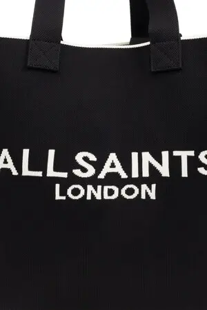 ALLSAINTS Logo Canvas Tote Bag
