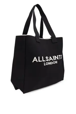 ALLSAINTS Logo Canvas Tote Bag