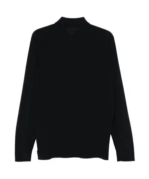 LARDINI Buttoned Shirt With Ribbed Cuffs And Hem
