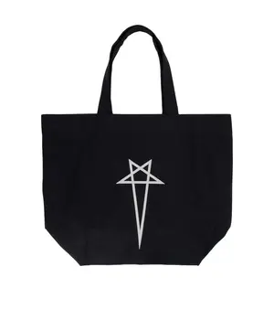 Rick Owens Star Embroidered Tote Bag