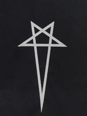 Rick Owens Star Embroidered Tote Bag