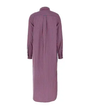 Polo Ralph Lauren Striped Cotton Poplin Shirt Dress