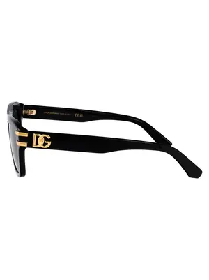 Dolce & Gabbana Dolce Gabbana Eyewear Rectangular Frame Sunglasses