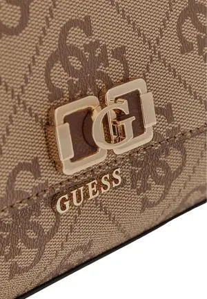 Guess Karnilla Monogram-pattern Shoulder Bag
