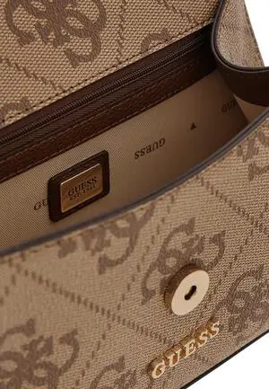 Guess Karnilla Monogram-pattern Shoulder Bag