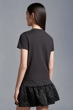 Moncler Logo Embellished Crewneck T-shirt