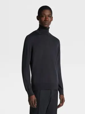 Zegna Cashseta Turtleneck Sweater