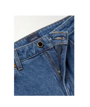 Khaite Danielle High Waist Straight Leg Jeans