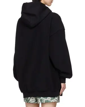 Vetements Logo Drawstring Hoodie