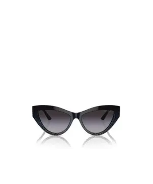 JIMMY CHOO Cat Eye Frame Sunglasses - Black