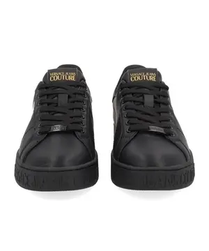 Versace Logo Patch Low-top Sneakers