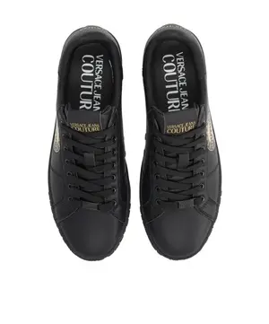 Versace Logo Patch Low-top Sneakers
