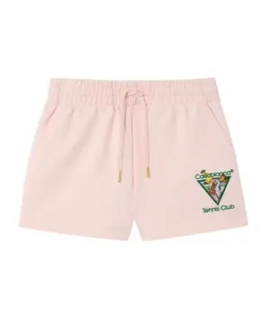 Casablanca Tennis Club Triangle Drawstring Shorts