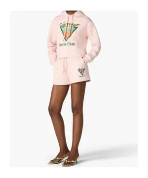 Casablanca Tennis Club Triangle Drawstring Shorts