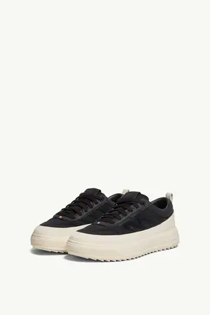 Moncler Altive Nubuck Suede Trainers