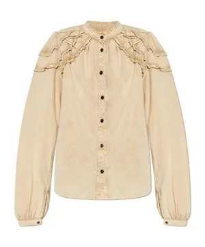 Isabel Marant Étoile Milya Ruched Detail Blouse