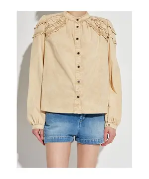 Isabel Marant Étoile Milya Ruched Detail Blouse