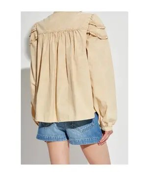 Isabel Marant Étoile Milya Ruched Detail Blouse