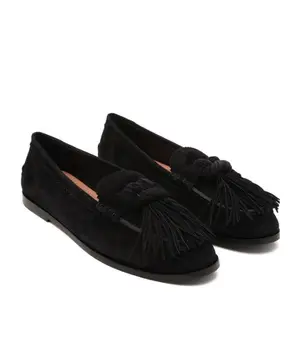 AQUAZZURA Freddie Suede Mocassins