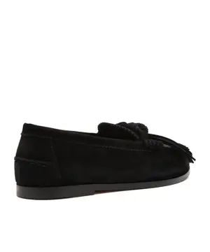 AQUAZZURA Freddie Suede Mocassins