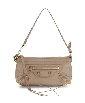 Balenciaga Le City Mini Shoulder Bag - Brown