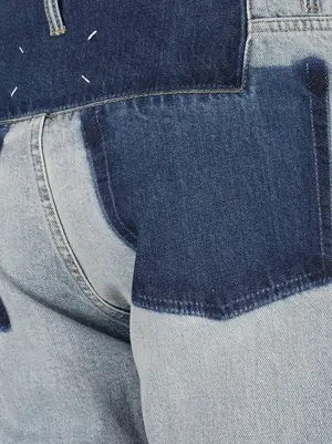 MAISON MARGIELA Patchwork Straight-leg Jeans
