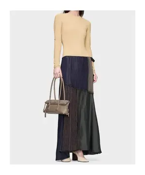 MAISON MARGIELA Patchwork Long Skirt