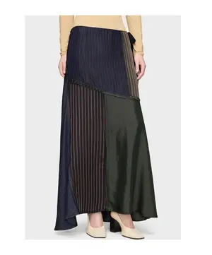 MAISON MARGIELA Patchwork Long Skirt