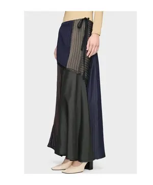 MAISON MARGIELA Patchwork Long Skirt