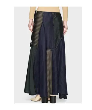 MAISON MARGIELA Patchwork Long Skirt