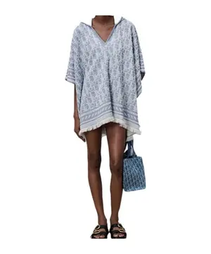 Dior Oblique Hooded Poncho