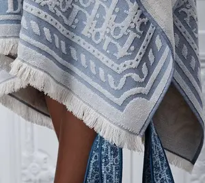 Dior Oblique Hooded Poncho