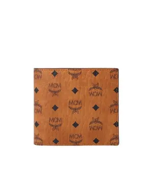 Mcm Visetos-print Billfold Wallet