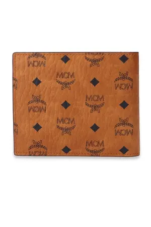 Mcm Visetos-print Billfold Wallet