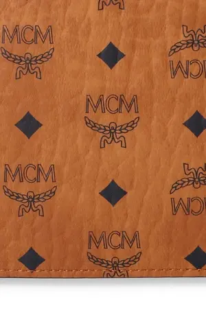 Mcm Visetos-print Billfold Wallet