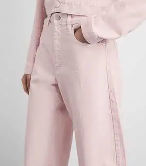FRAME The Small Cropped Denim Jacket