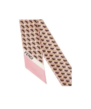 Fendi Dots Silk Bandeau