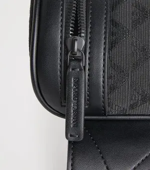 Emporio Armani Jacquard Logo Belt Bag