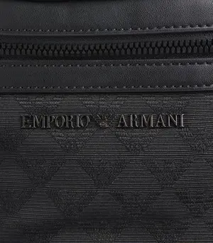 Emporio Armani Jacquard Logo Belt Bag