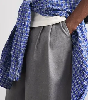 ABOUT:BLANK Cotton Oversized Bermuda Shorts