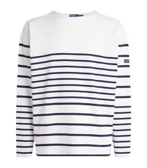 Polo Ralph Lauren Cotton Striped Pullover - Navy